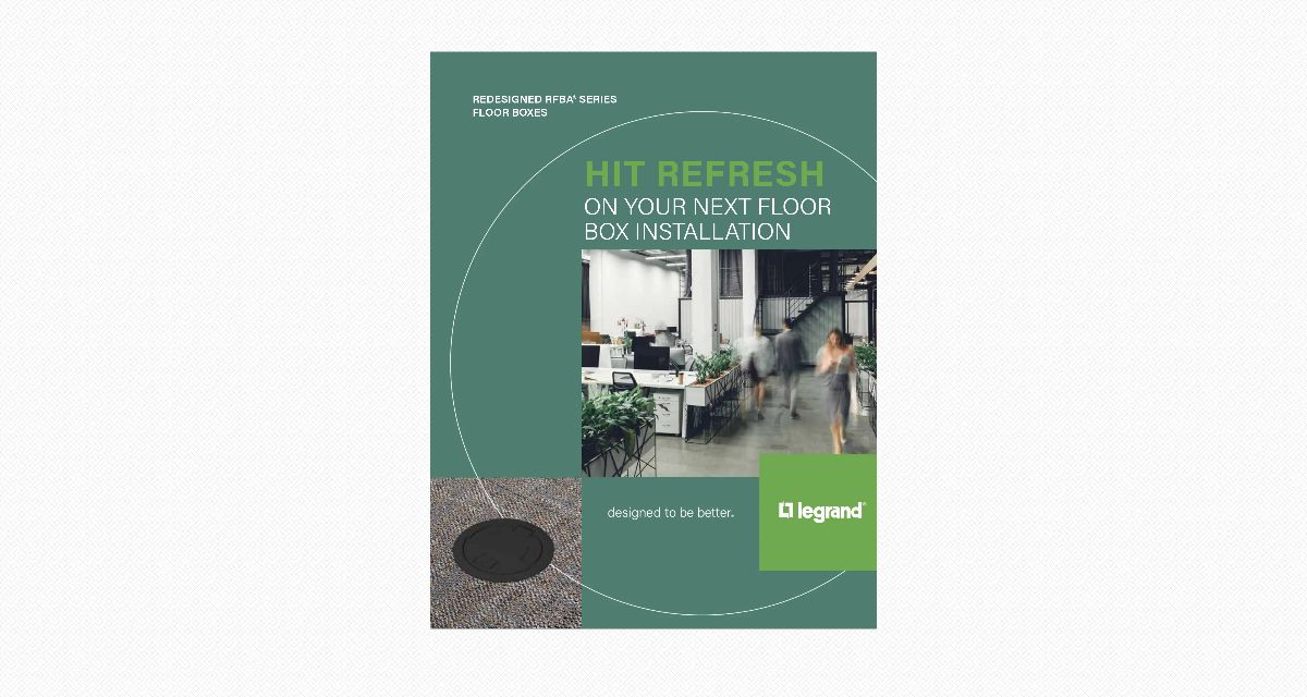 Legrand RFBA Series Floor Box Brochure